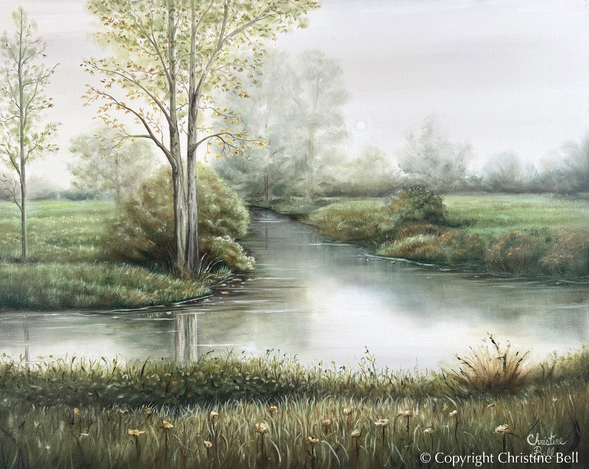Contemporary Art by Christine Original Modern Oil Paintings and Prints