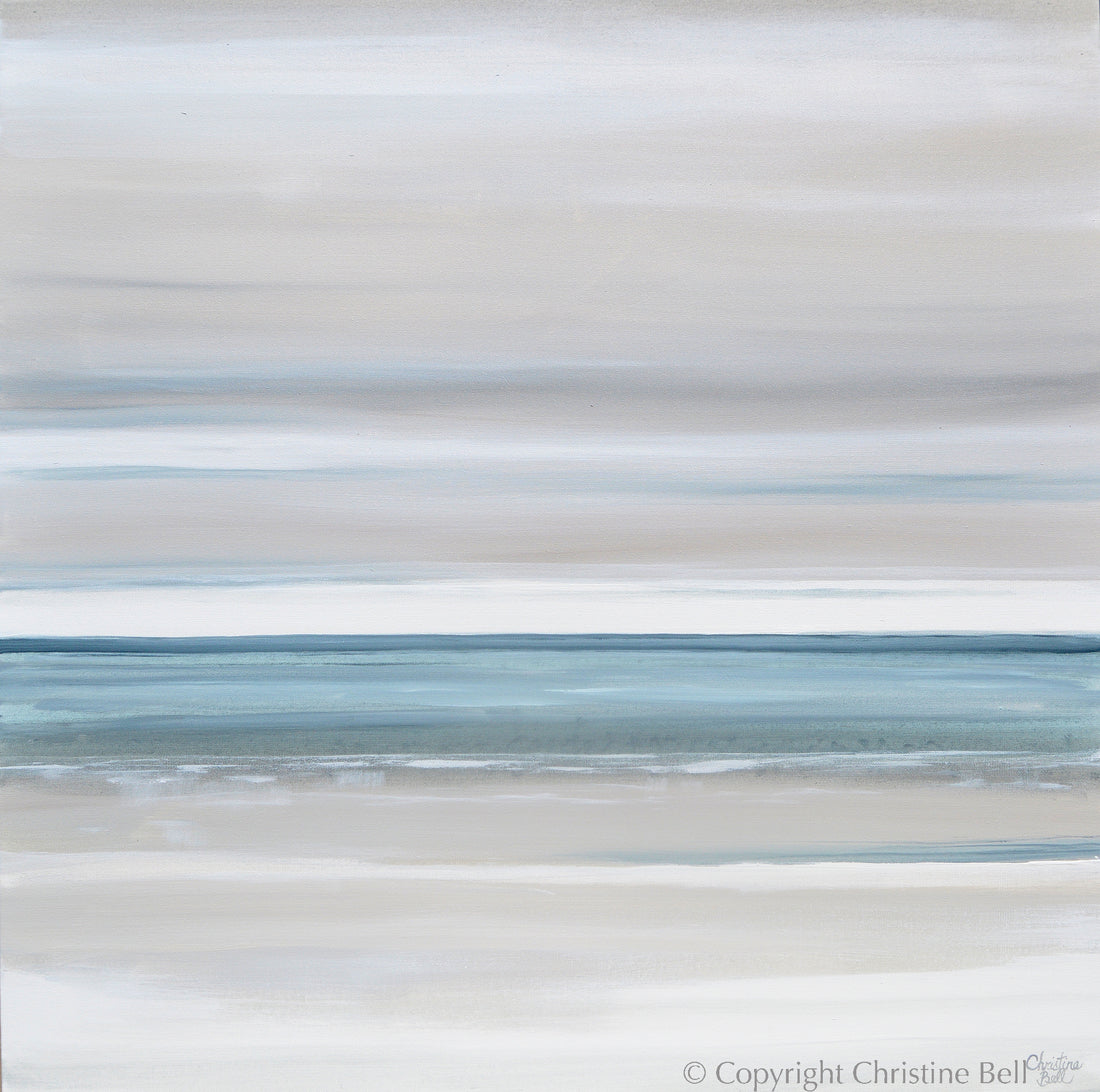 "Coastal Breeze" Original Costal Painting Collection, Ocean Beach Art ...