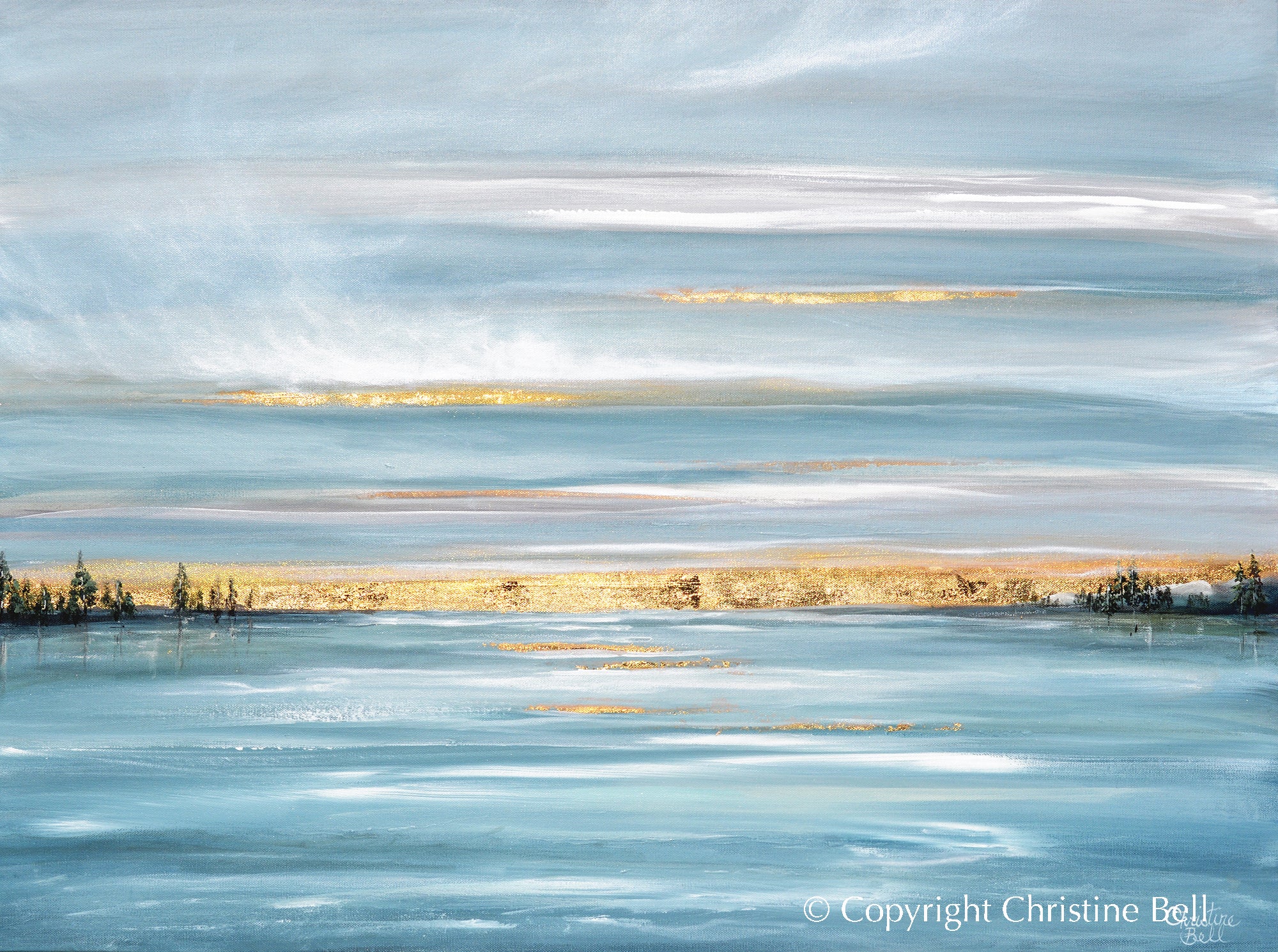 Contemporary Art by Christine -Original Abstract Modern Paintings Home