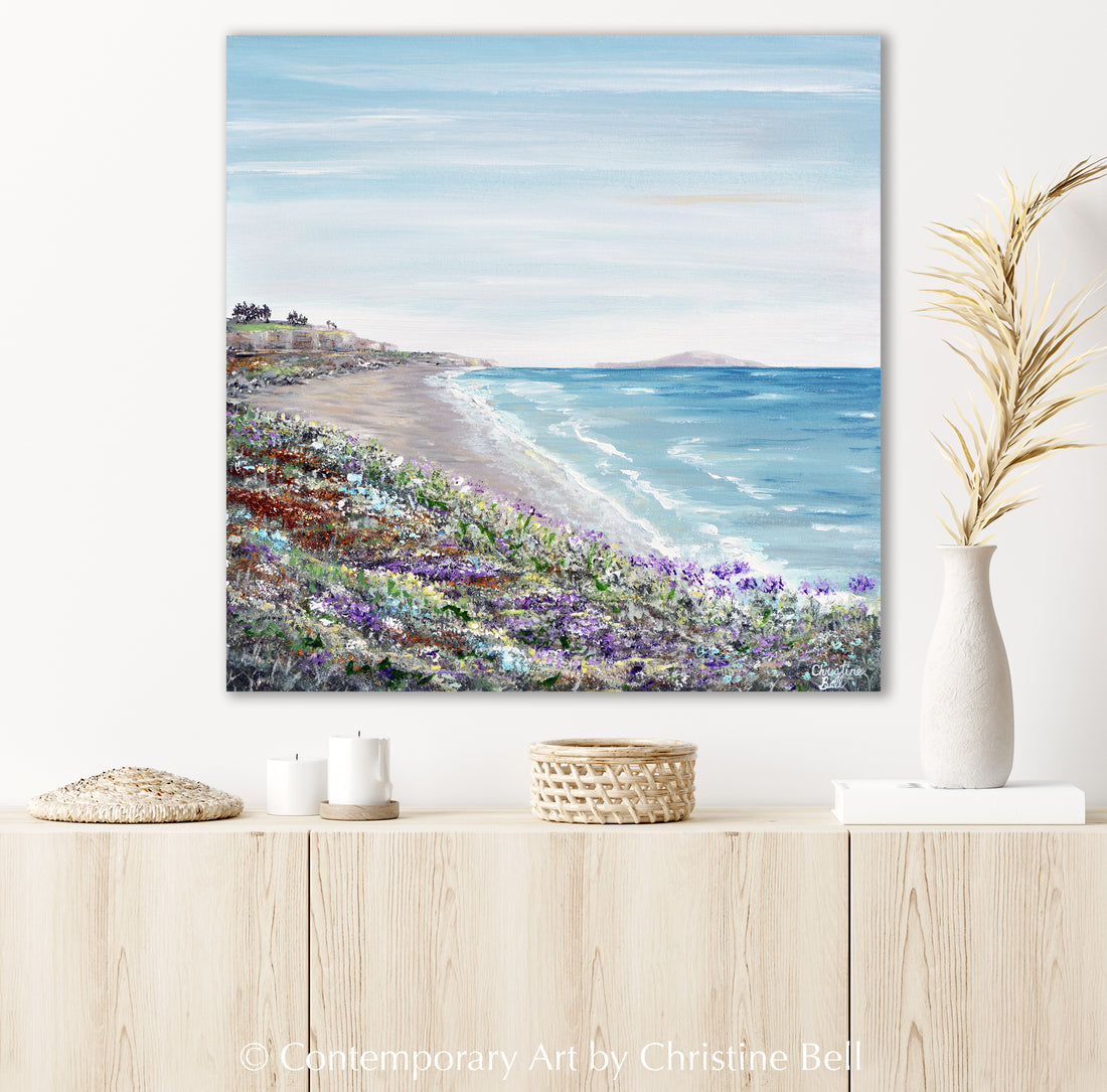 Coastal Painting Collection - Contemporary Abstract Paintings Wall Art ...