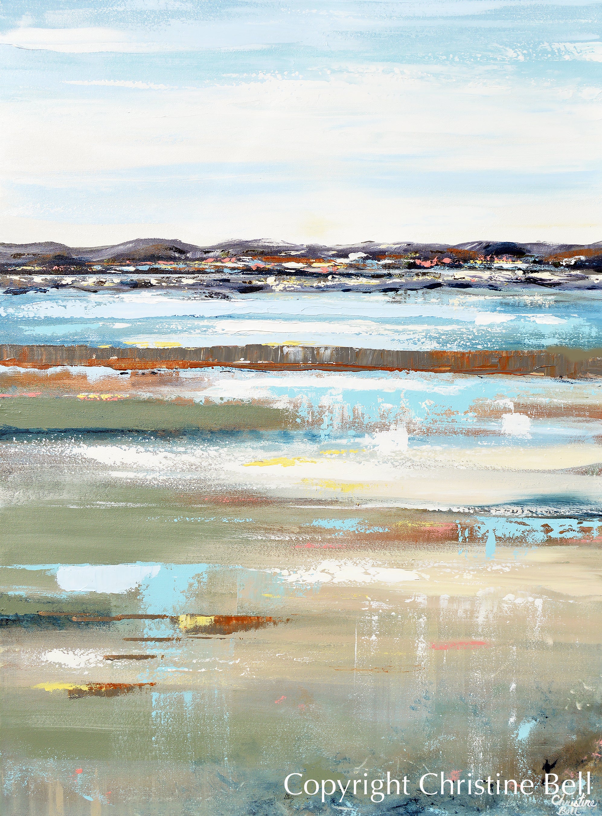 NEWLY RELEASED Original Paintings & Prints - Artist Christine Bell ...